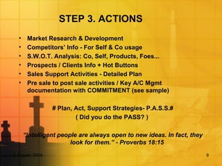 7 Steps to be successful in sales (with Biblical principles) | PPT