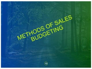 Sales Budgeting | PPT