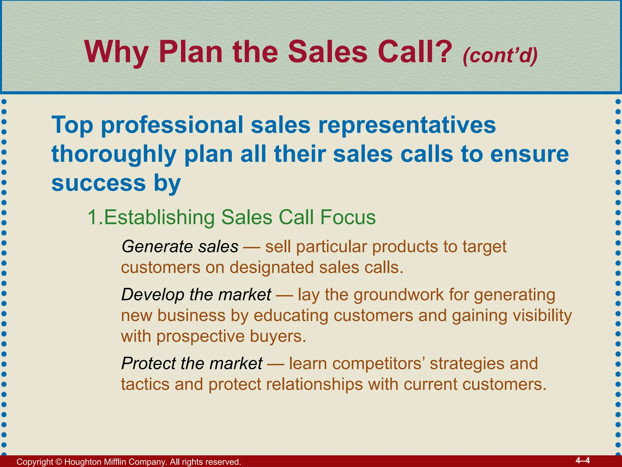 sales call models presentation 18711.ppt