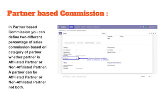 Sales commission from sales invoice payment in odoo | PPT