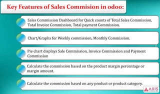 Easily manage Sales Commission Payments in Odoo | PPTX