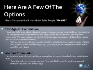 Sales Commissions And Strategies | PPT