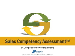 Sales Competency Assessment Marketing ppt. | PDF