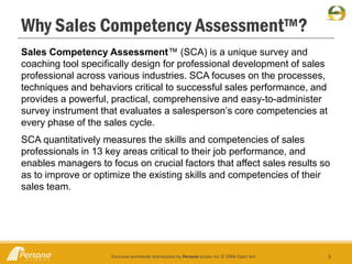 Sales Competency Assessment Marketing ppt. | PDF