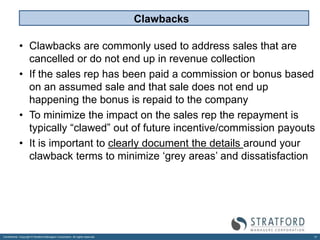 Implementing a Sales Compensation Program | PPTX