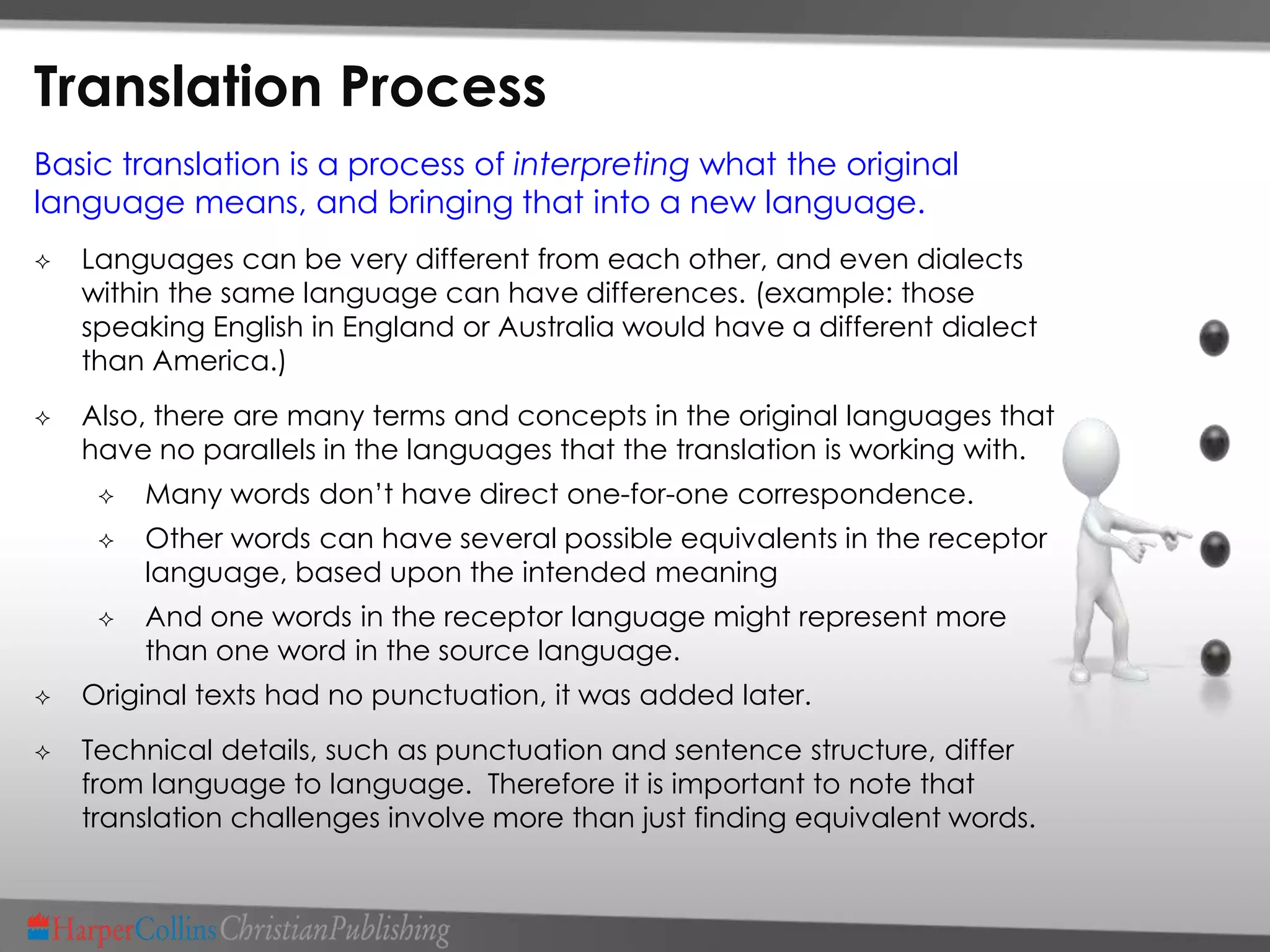 Course 1: Bible Translations | PPTX