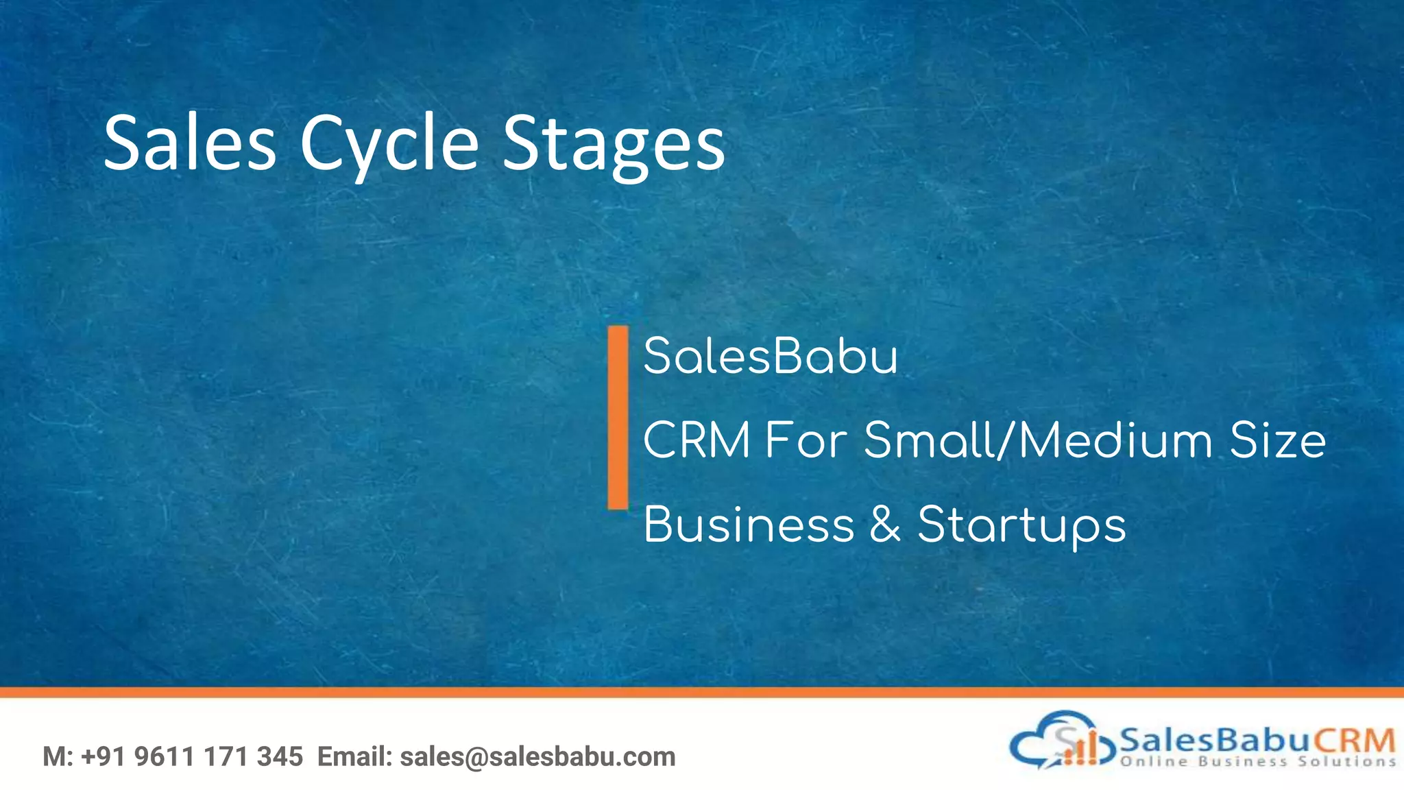 Sales cycle stages | PPTX | Sales | Business