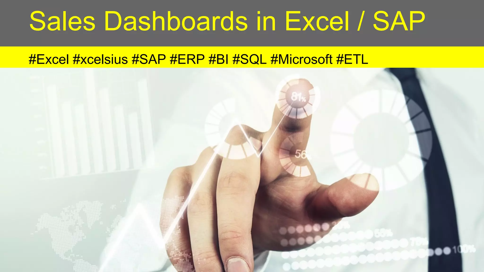 Sales Dashboards Excel Xcelsius Sap Pdf