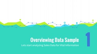 Sales data analysis with explanation and regional overview & Predictive ...