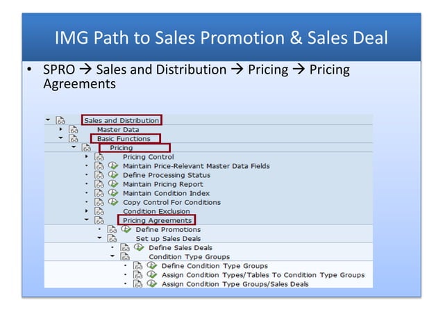 Promotions and Deals in SAP Sales | PPTX | Sales | Business