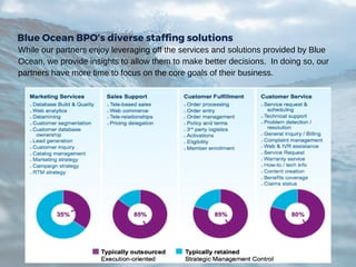 Blue Ocean BPO Staffing Options | PDF