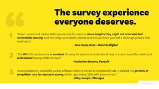 SurveySparrow Overview | PPT