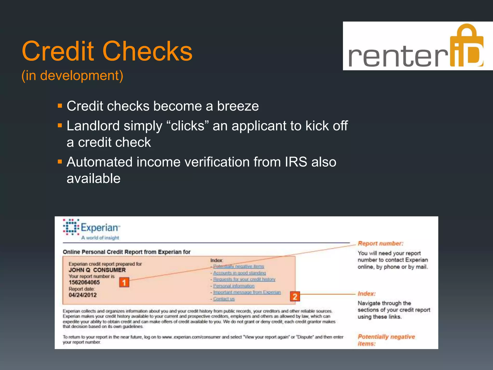 RenterID - Automation for Landlords | PPT