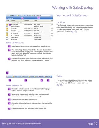 SalesDesktop Quick Tour | PDF