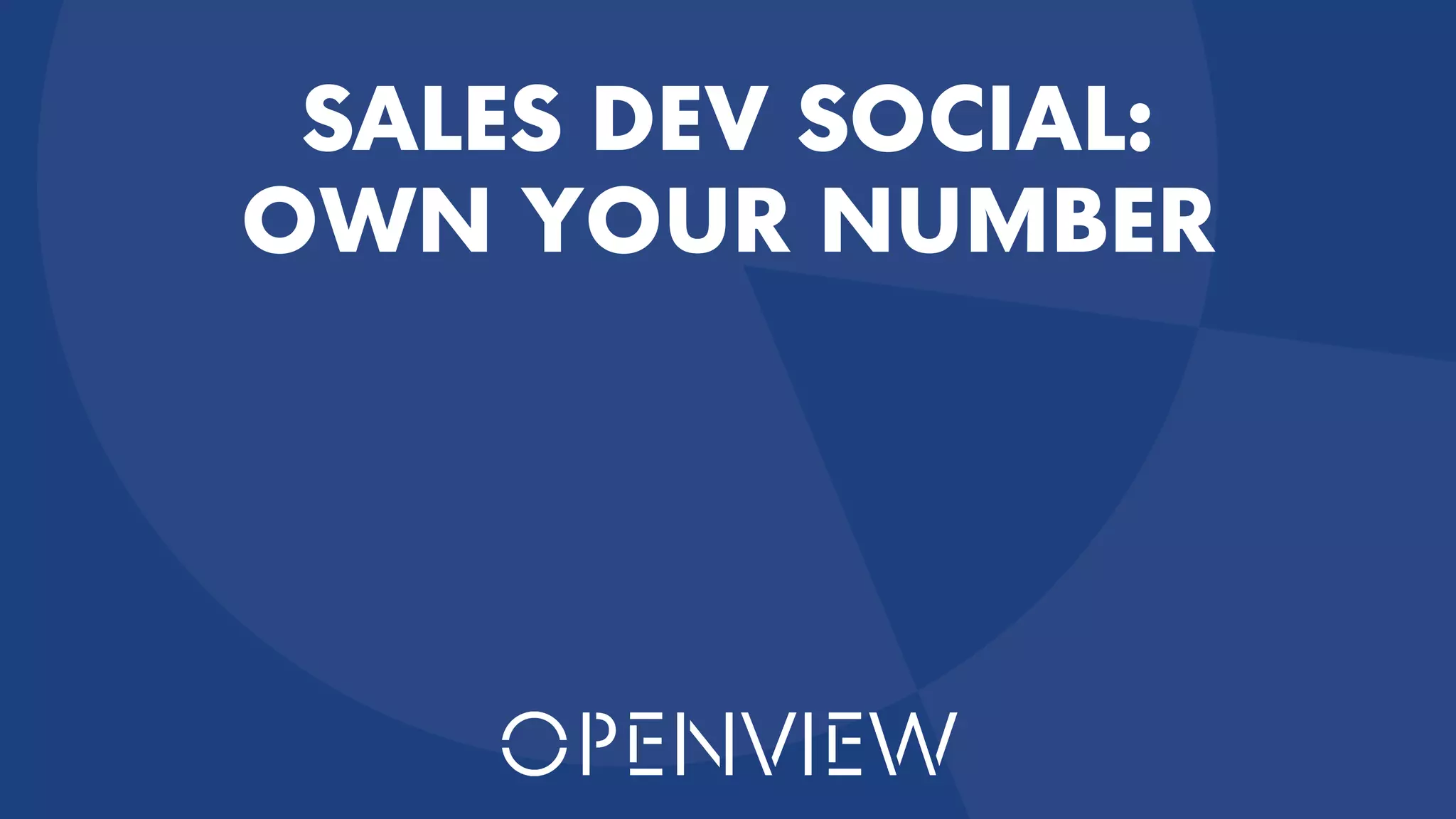 Selling Tips for BDRs: Own Your Number | PDF