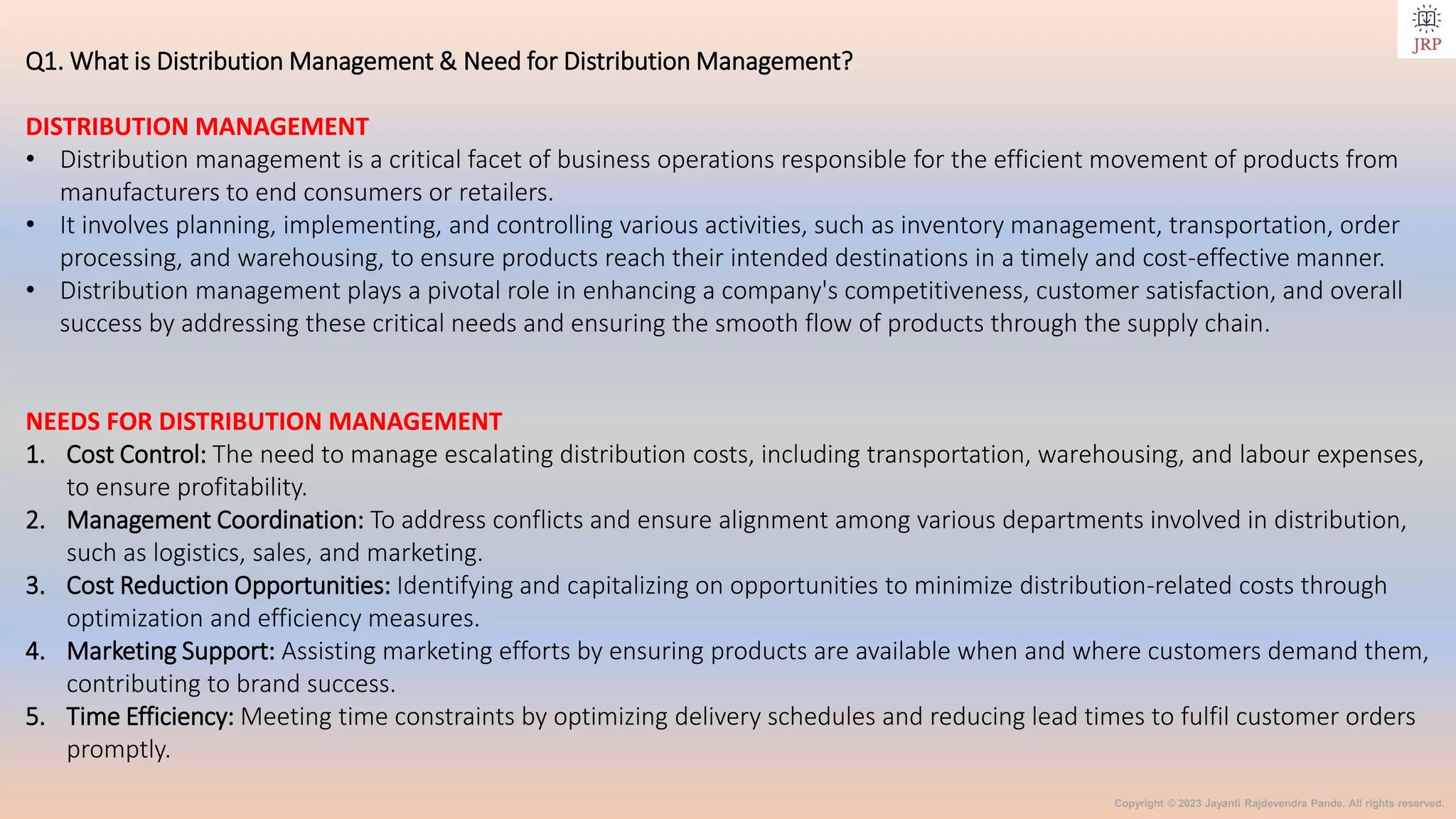 Sales & Distribution Management Module 3.pdf