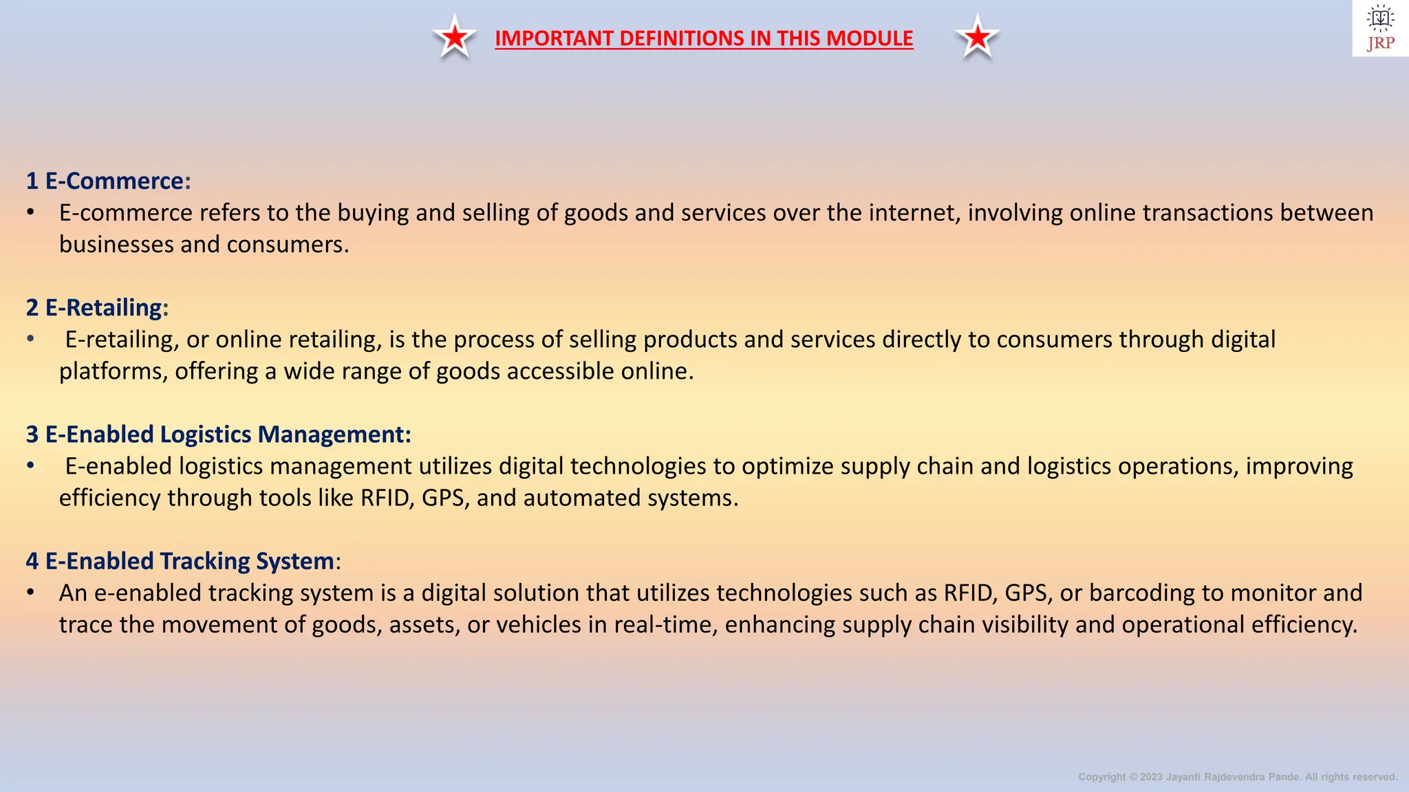 Sales & Distribution Management Module 5.pdf