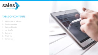 Introducing Sales.go | PPTX