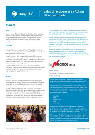 Sales effectiveness factsheet | PDF | Free Download