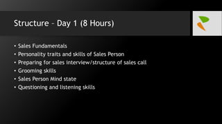 Sales excellence training | PPSX
