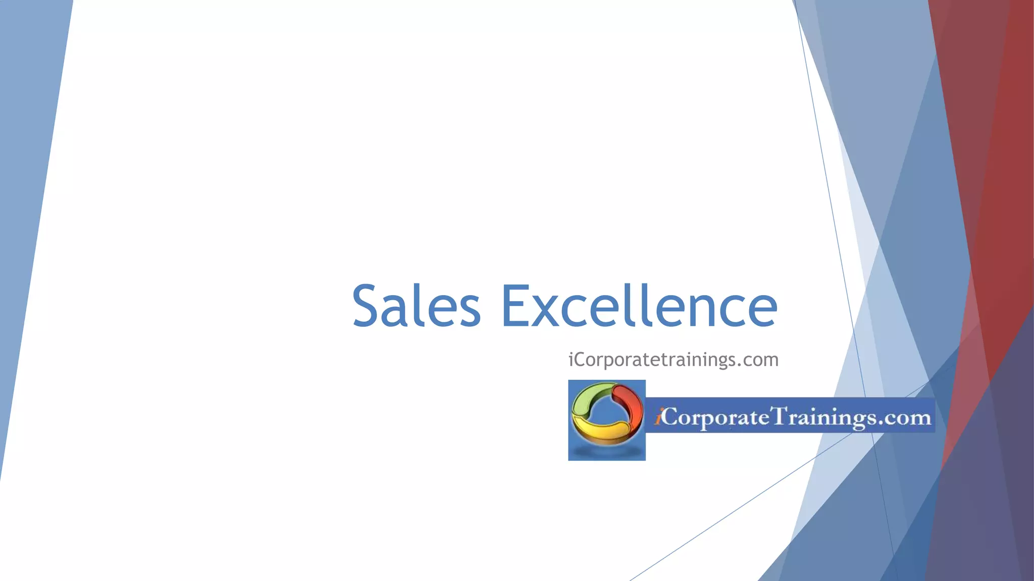 Sales excellence training | PPSX