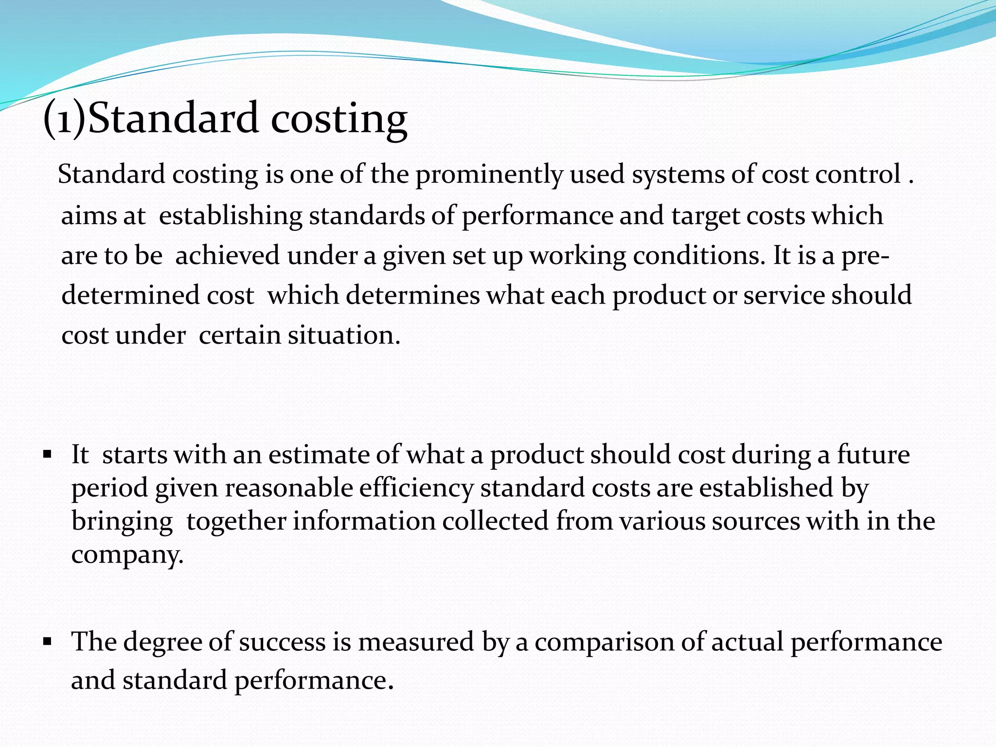 Sales forcasting, budget and Cost control | PPTX