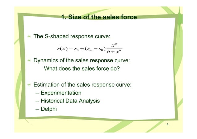 Sales force design and management | PDF | Sales | Business