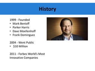 Salesforce | PPTX | Internet | Computing