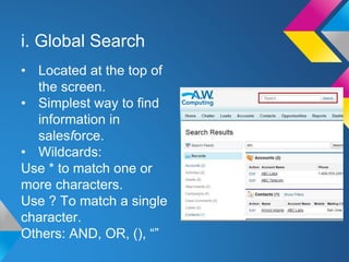 Salesforce Basic Navigation | PPTX