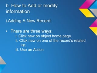 Salesforce Basic Navigation | PPTX