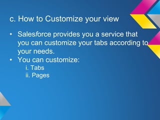 Salesforce Basic Navigation | PPTX