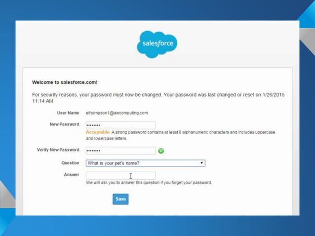 Salesforce Basic Navigation | PPTX