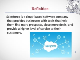 Salesforce high level presentation for quick reference | PPTX