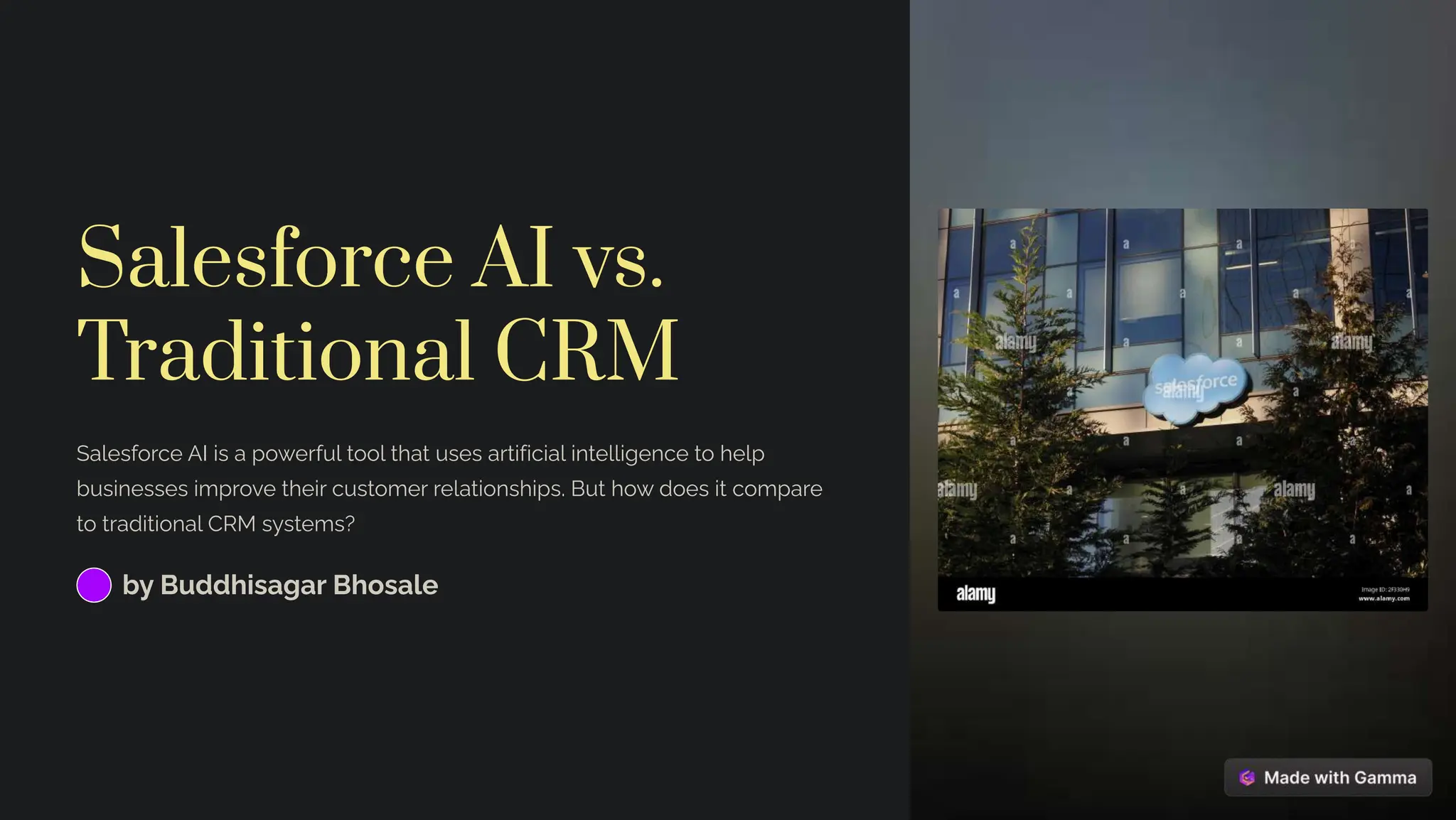 Salesforce AI vs. Traditional CRM: Which is Best for Your Business? | PDF