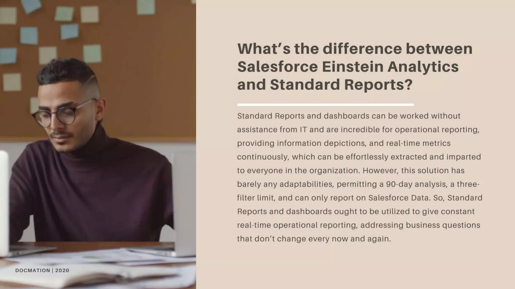 Salesforce B2b Commerce Einstein Analytics Dashboard Docmation Ppt