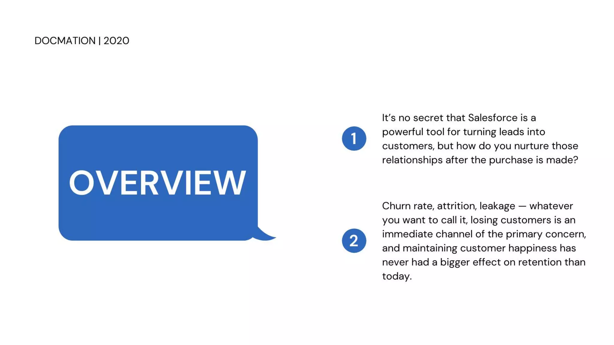 Salesforce gateway-robust-customer-experience docmation | PPT