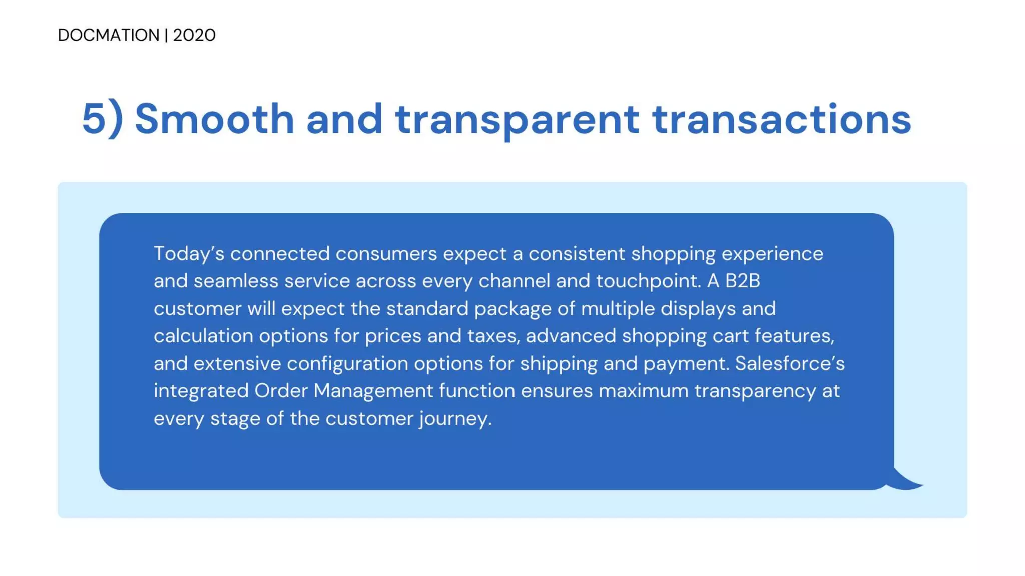 Salesforce gateway-robust-customer-experience docmation | PPT