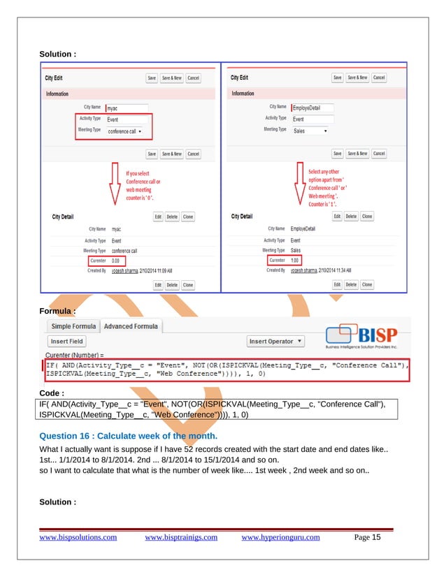 Salesforce Interview Preparation Toolkit Formula And Validation Rules
