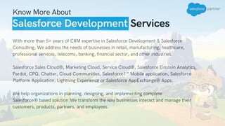 SalesForce Consulting Service & Customization | PDF