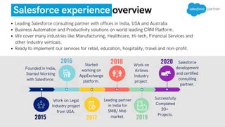 SalesForce Consulting Service & Customization | PDF