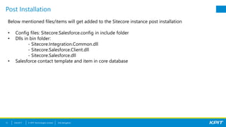 SUGBLR - Salesforce Integration with Sitecore | PPT