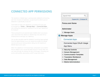 Salesforce1 app getting started guide | PPT