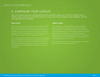 Salesforce1 app getting started guide | PPT