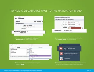 Salesforce1 app getting started guide | PPT