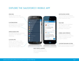 Salesforce1 app getting started guide | PPT