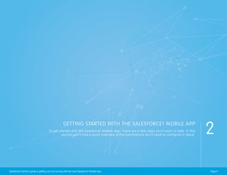 Salesforce1 app getting started guide | PPT