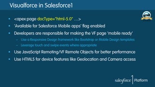 Salesforce1 for Developers | PPT