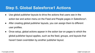 Tips for setting up Salesforce1 mobile apps | PDF