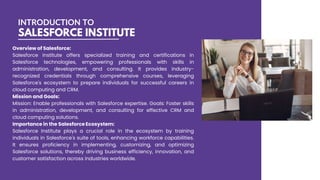 Salesforce institute in Hyderabad with placement | PPT