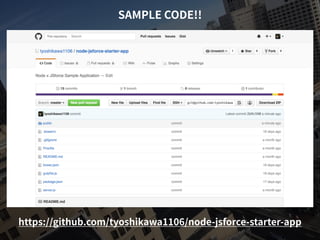 JSforceではじめるSalesforce APIの世界 | PPT
